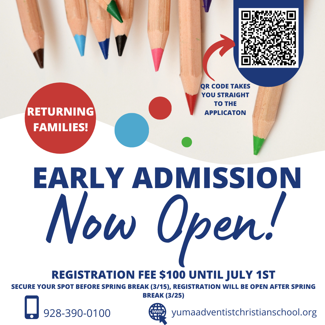 Admissions – Yuma Adventist